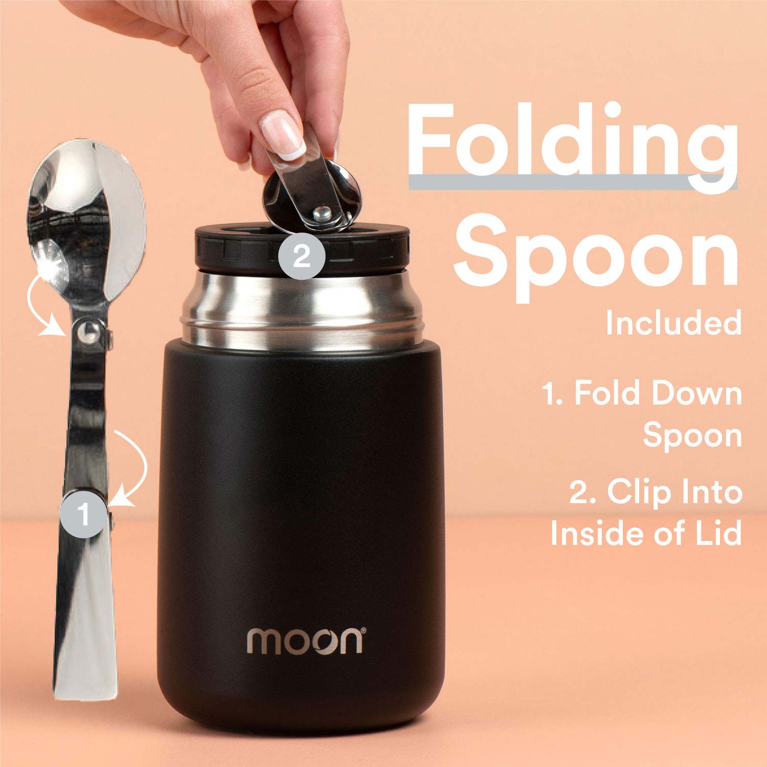 Thermal Insulated Food Flasks - Hot Soup Containers - Moon UK – Moon ...