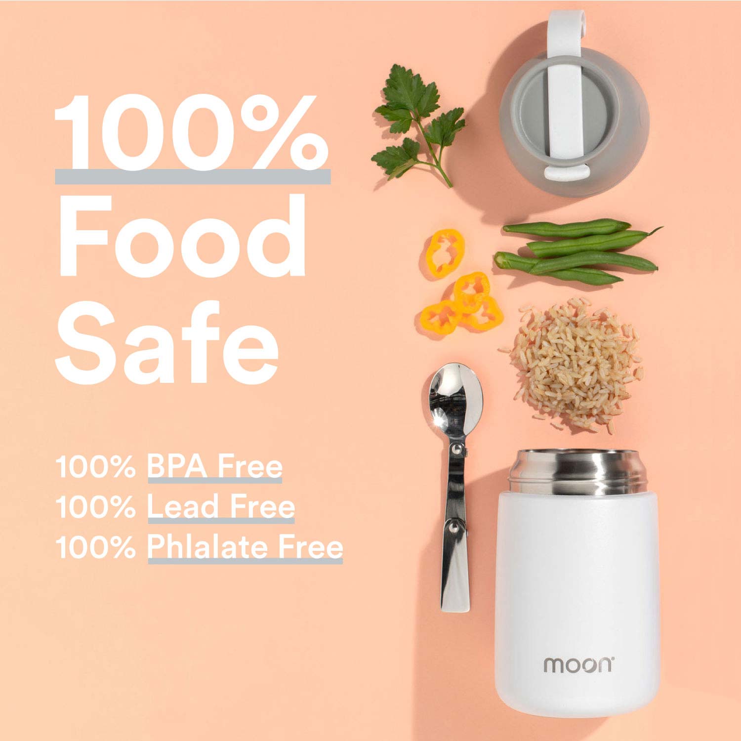 Thermal Insulated Food Flasks - Hot Soup Containers - Moon UK – Moon ...