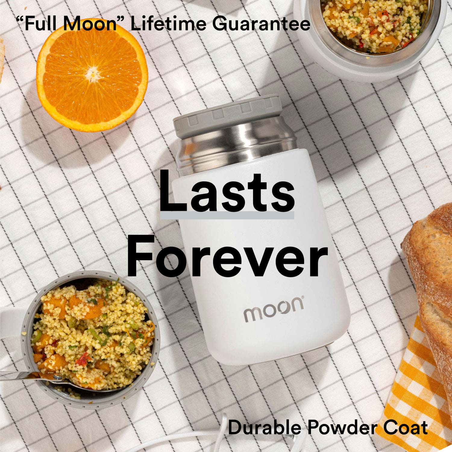 Moon Food Flask - Hot Soup Container - Keeps Your Meal Warm For Longer ...