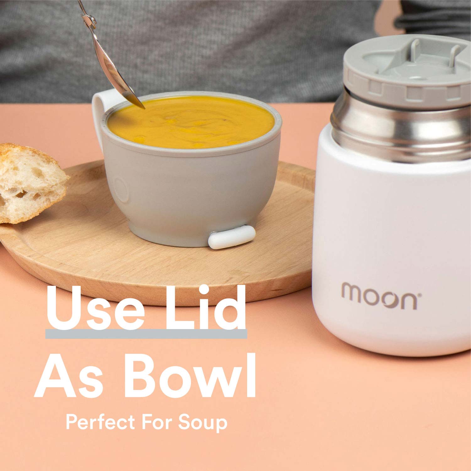 Thermal Insulated Food Flasks - Hot Soup Containers - Moon UK – Moon ...