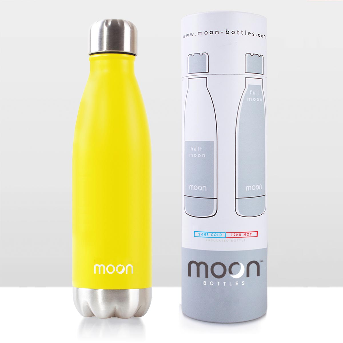 1 Litre Metal Water Bottle | Moon Bottles UK