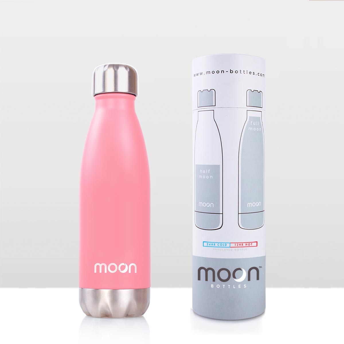 Insulated, Stainless Steel Water Bottles | Moon Bottles UK