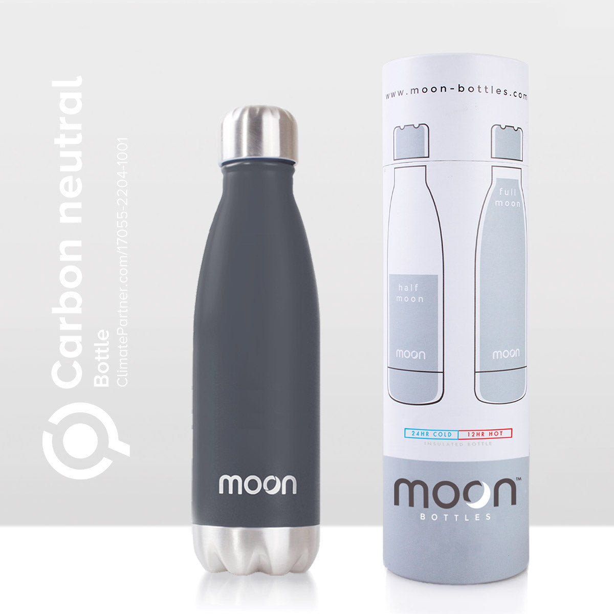 Insulated, Stainless Steel Water Bottles | Moon Bottles UK